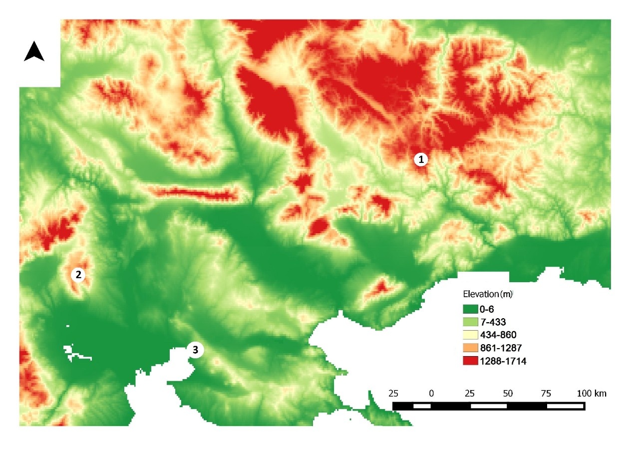 Distance-dependent basal area models using stump height diameters